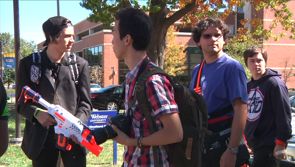 VIDEO: First Fall Semester Humans vs. Zombies Game Largest In Webster ...