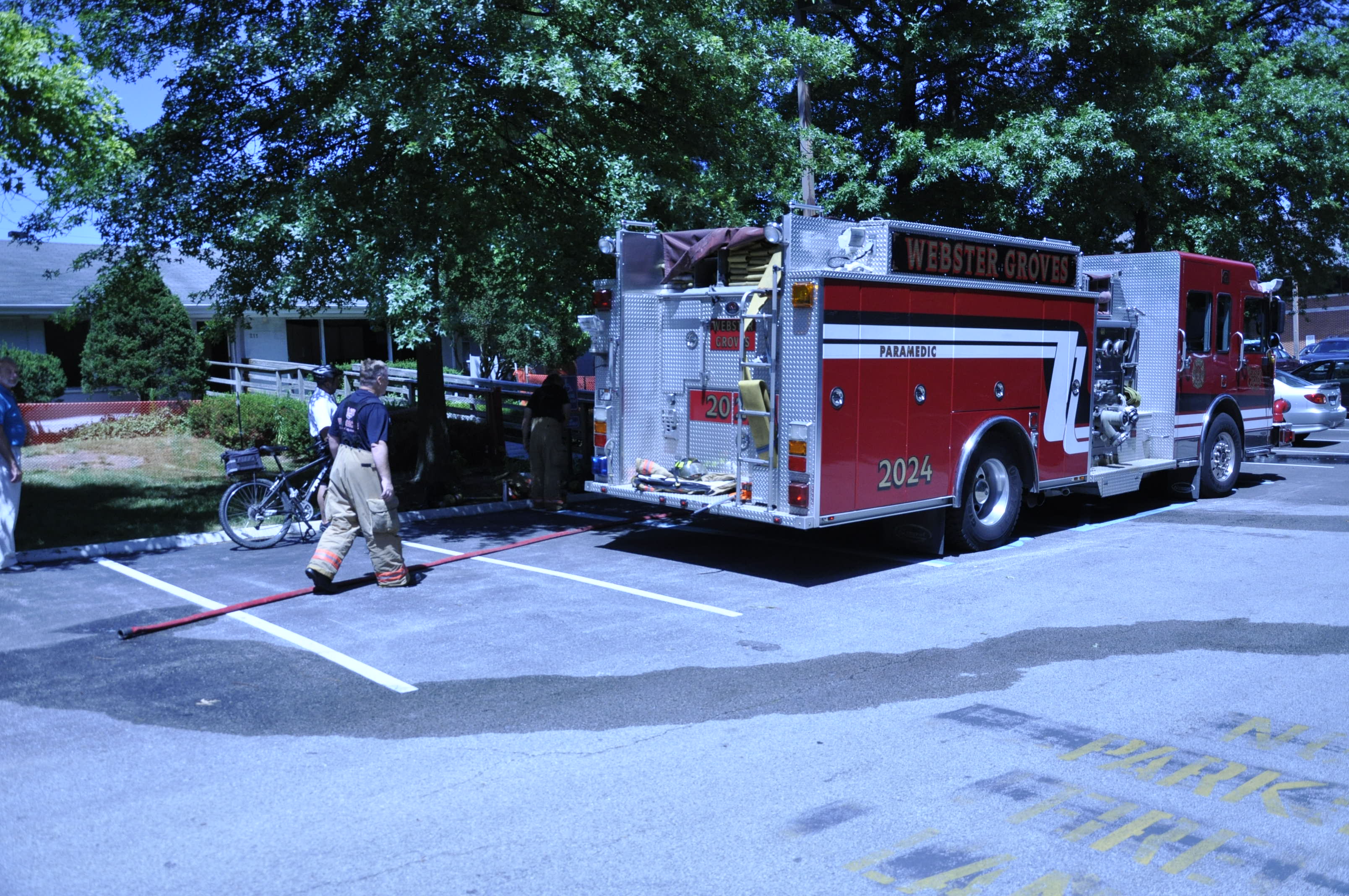 Webster Groves fire department utilizes Kirk House as training facility ...
