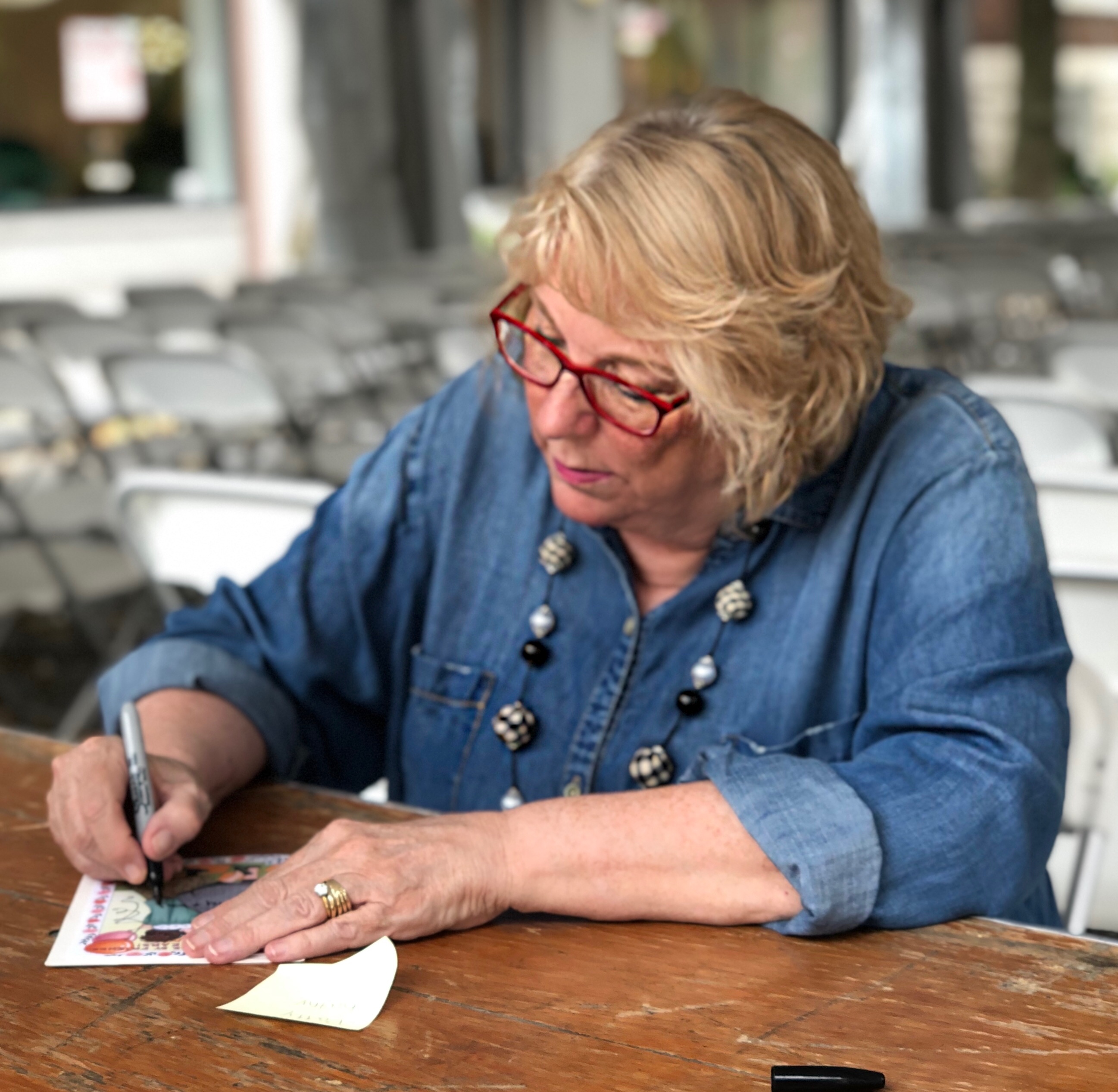 Mary Engelbreit opens exhibition in Old Webster - Webster Journal