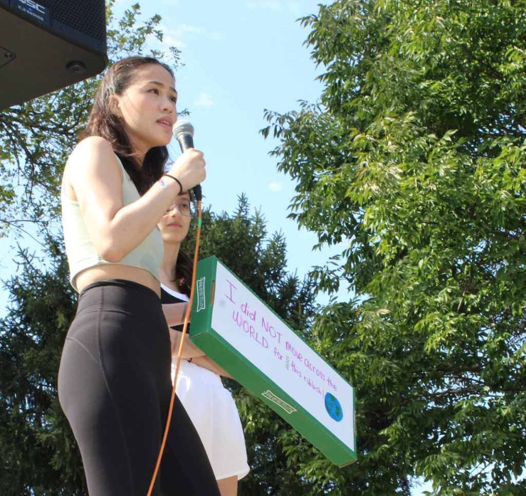 Student-led protest gains one of the largest turnouts in years ...