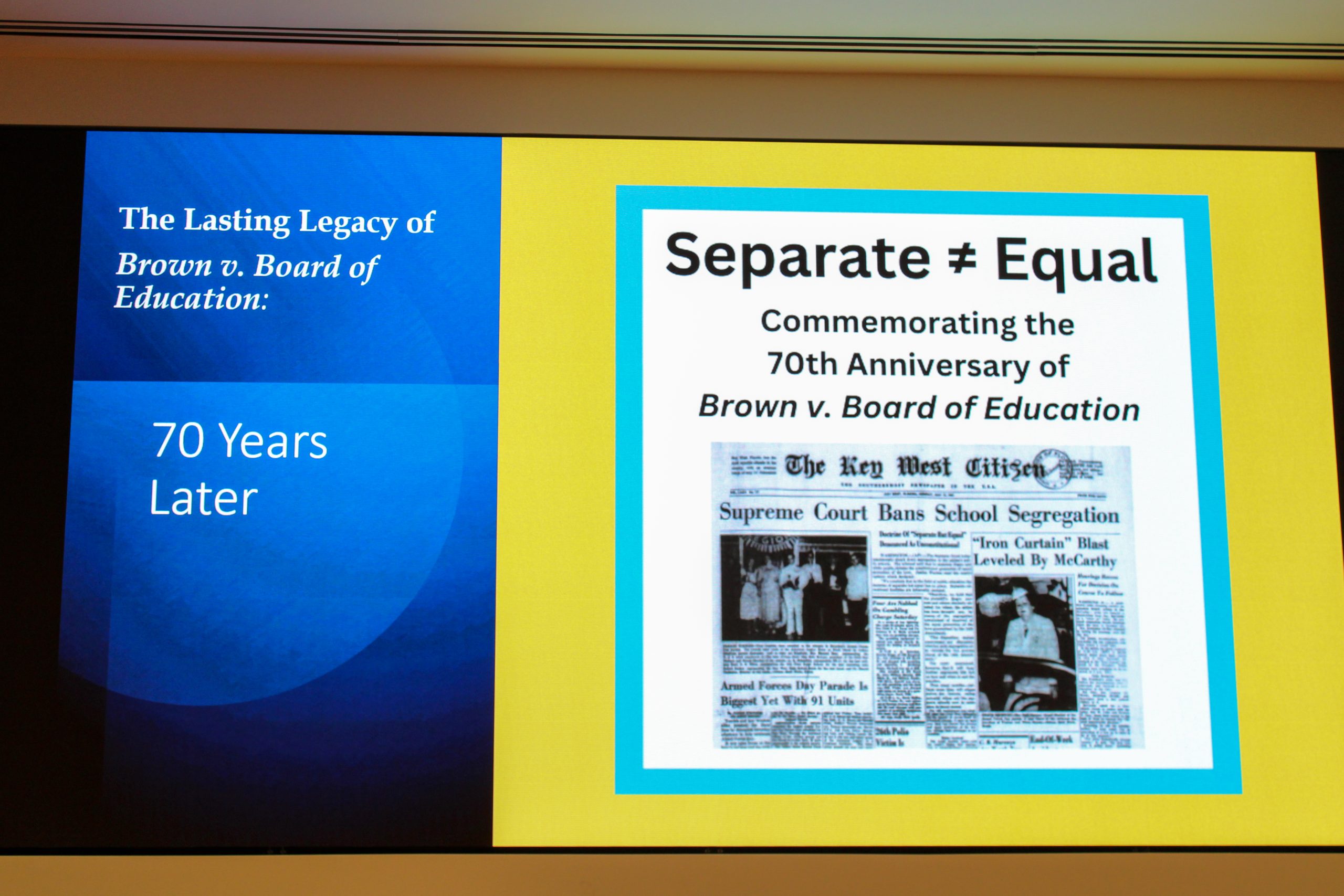 70 Years: The US’ slow move to inclusion after Brown v. Board - Webster ...